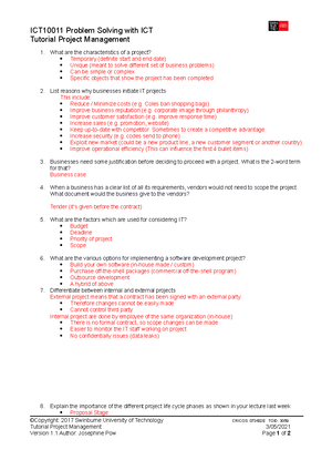 Reflective journal - Problem Solving with ICT-ICT Reflective Journal ...