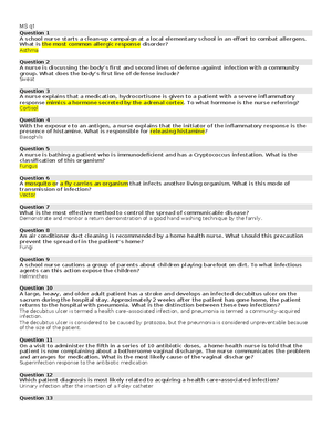 Peds quiz 2 - Peds # ... (“Examination 2 PED: Disorders and Diseases of ...