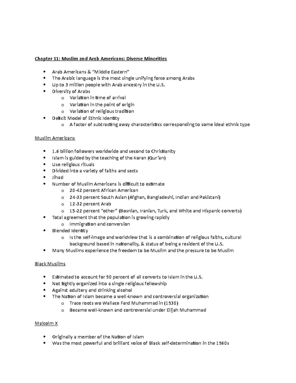 Chapter 11 - Raymond Hall - Chapter 11: Muslim and Arab Americans ...