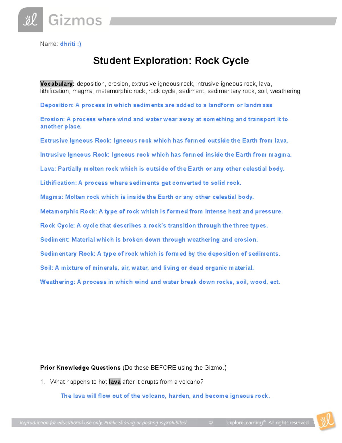 Module One Lesson Two Pathway Two Activity - Name: dhriti :) Student ...