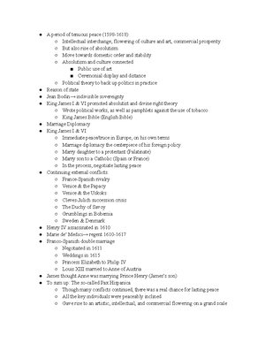 Lecture 9 The Military Revolution and the rise of the New Monarchies ...