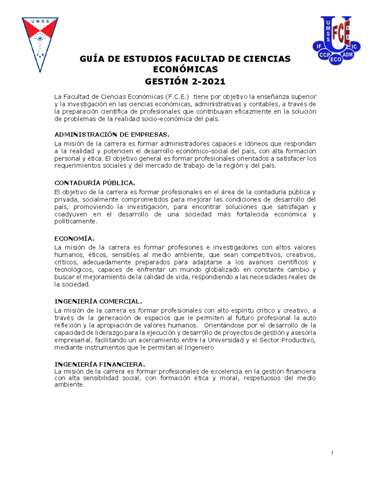 Guía de Estudios FCE - notas de lectura fce - GUÍA DE ESTUDIOS FACULTAD ...