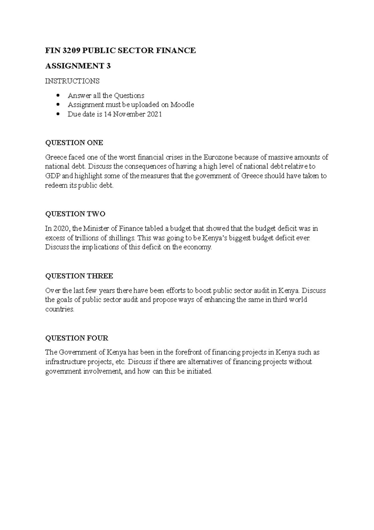 Assignment 3 (2)-unlocked-converted - FIN 3209 PUBLIC SECTOR FINANCE ...