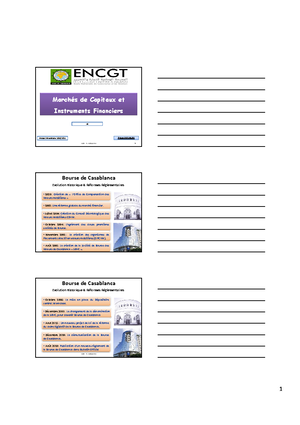 MCIF-Cours - MCIF-Cours - PLAN DU COURS : Les marchés de capitaux Les ...