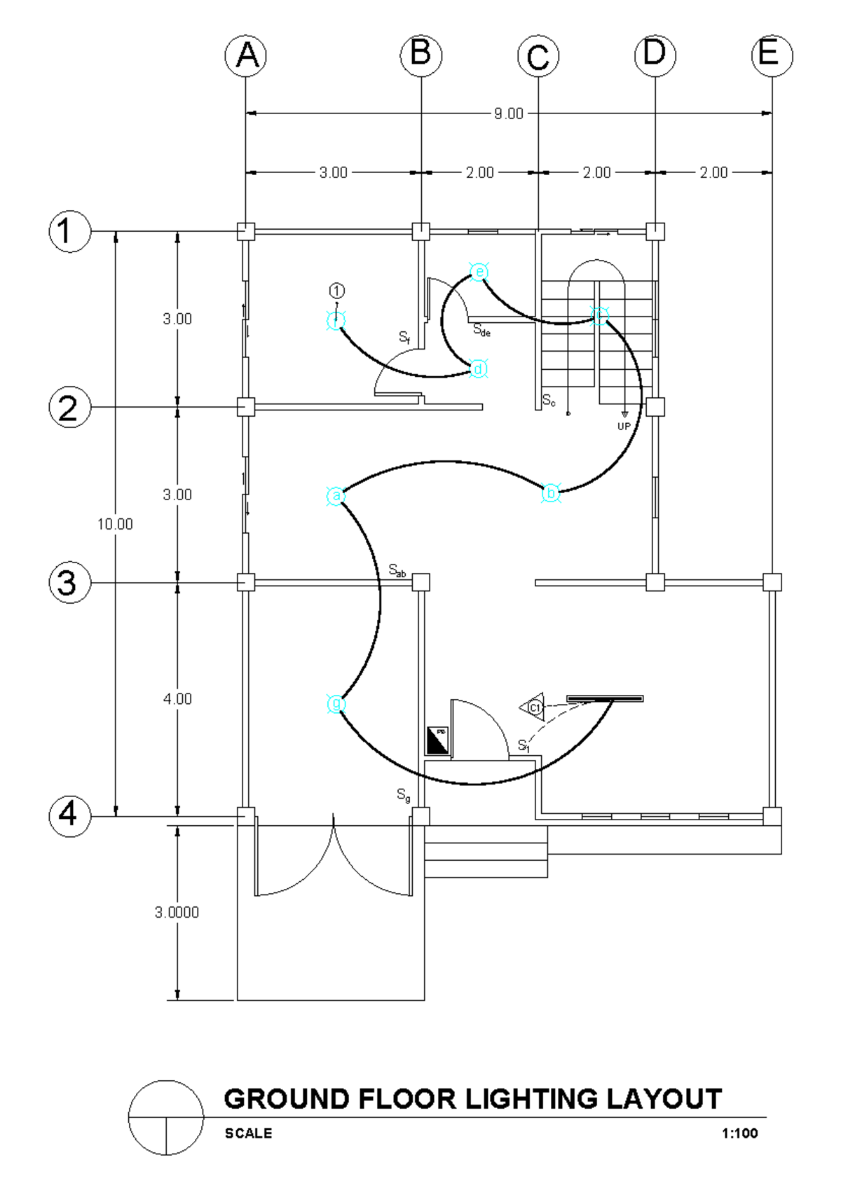 Gf lighting layout - Bachelor of science civil engineering - GROUND ...