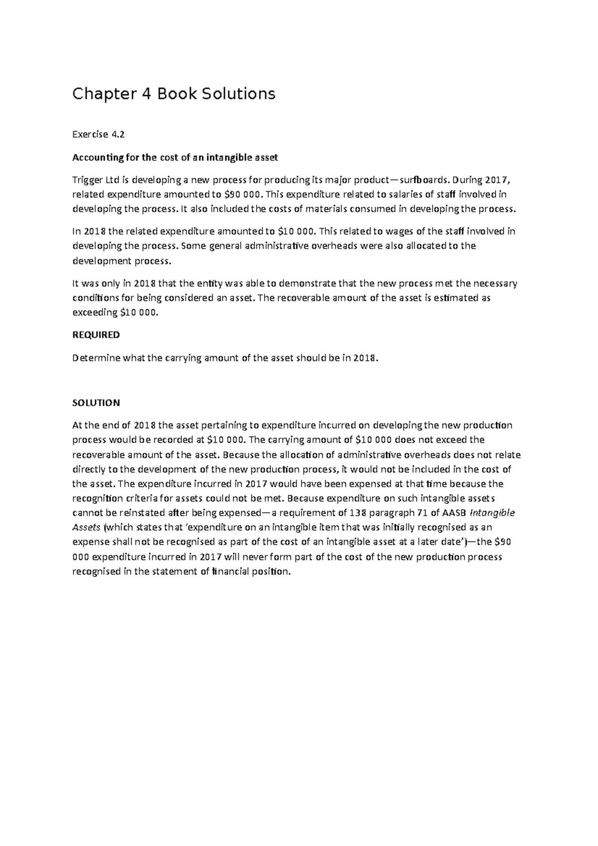 Chapter 4 solution 4 - Deegan 4.2 - Chapter 4 Book Solutions Exercise 4 ...