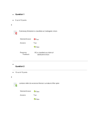 Quiz 5 - questions and answers to weekly quiz #5 - 10 out of 10 points ...