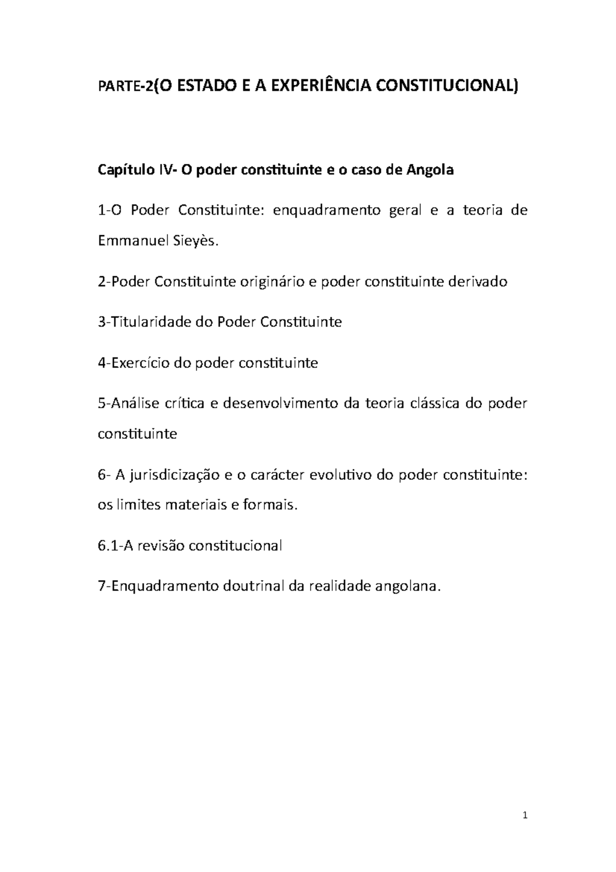 Poder constituinte - 2-Poder Constituinte originário e poder constituinte derivado 3 ...