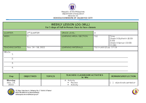 ACR TA ON Literacy AND Numeracy - ACTIVITY COMPLETION REPORT ACTIVITY ...