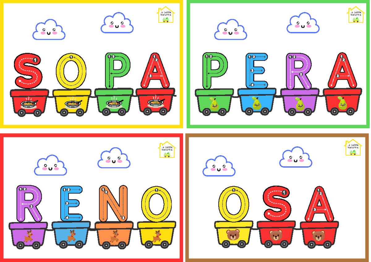 Juego tren de letras 3 os6bzz - Lectura y comunicación - Studocu