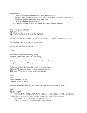 Diffusion, Osmosis & Tonicity Lab : Active Transport Mechanisms and ...