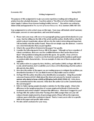 412 Quiz 4 - Quiz - Quiz 4 a. Describe in words how an instrumental ...