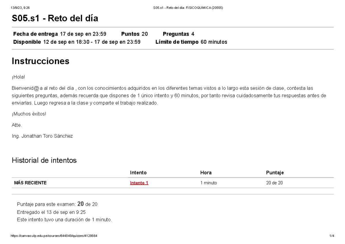 S05.s1 - Reto del día Fisicoquimica (20555) - S05 - Reto del día Fecha de entrega 17 de sep en ...