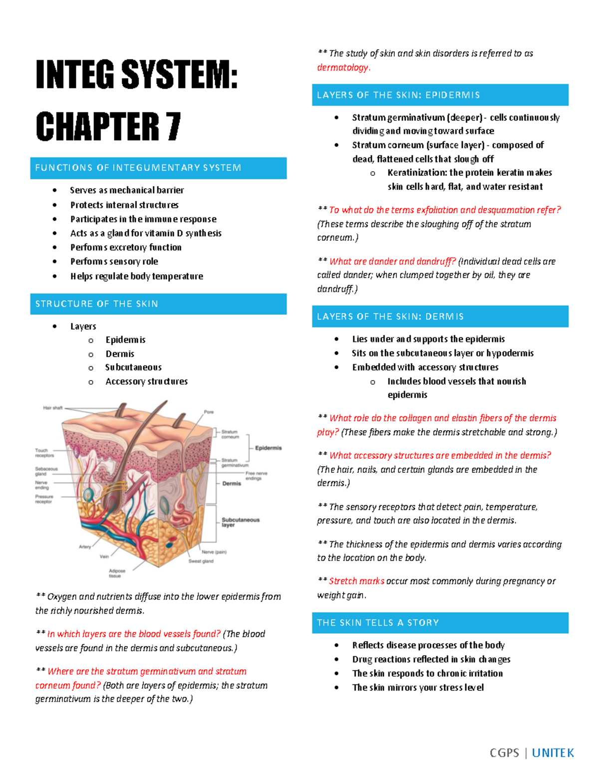 Integ System - notes - INTEG SYSTEM: CHAPTER 7 FUNCTIONS OF ...