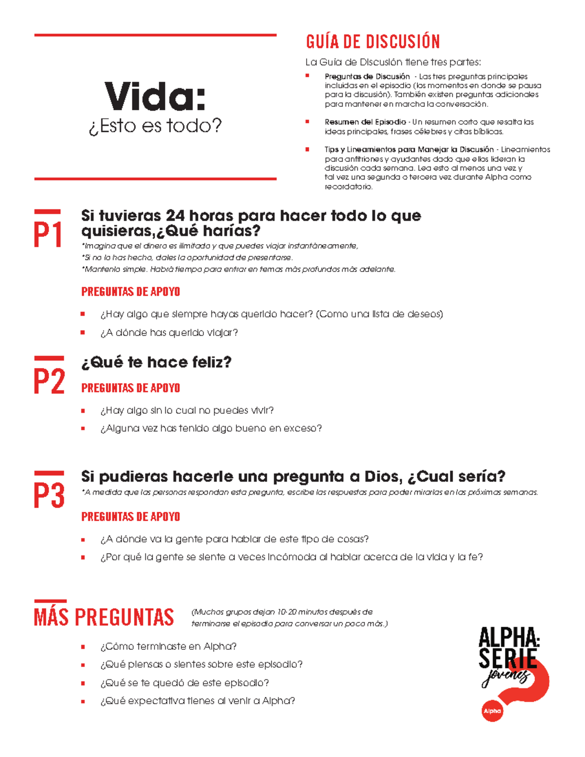 ASJ 2018 Guia de discusión Completo - Si tuvieras 24 horas para hacer ...