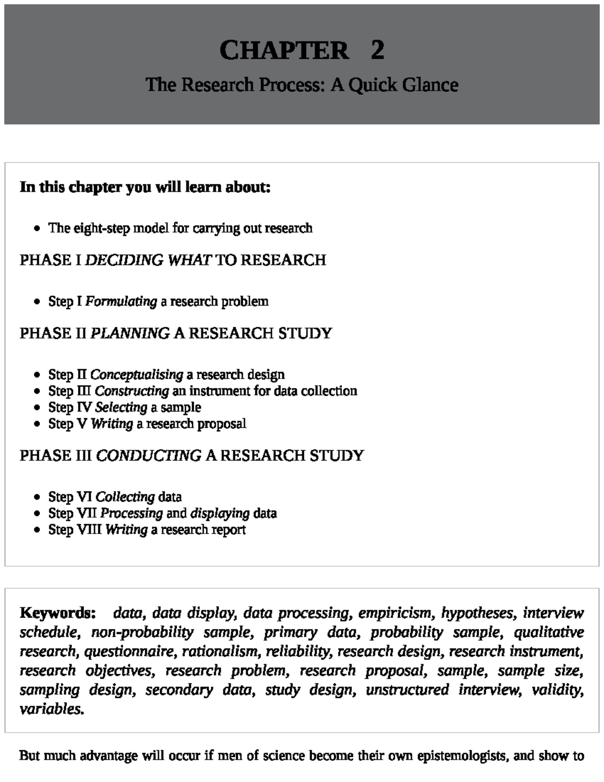 Steps in research - Biostatistics - Doctor of pharmacy - Studocu