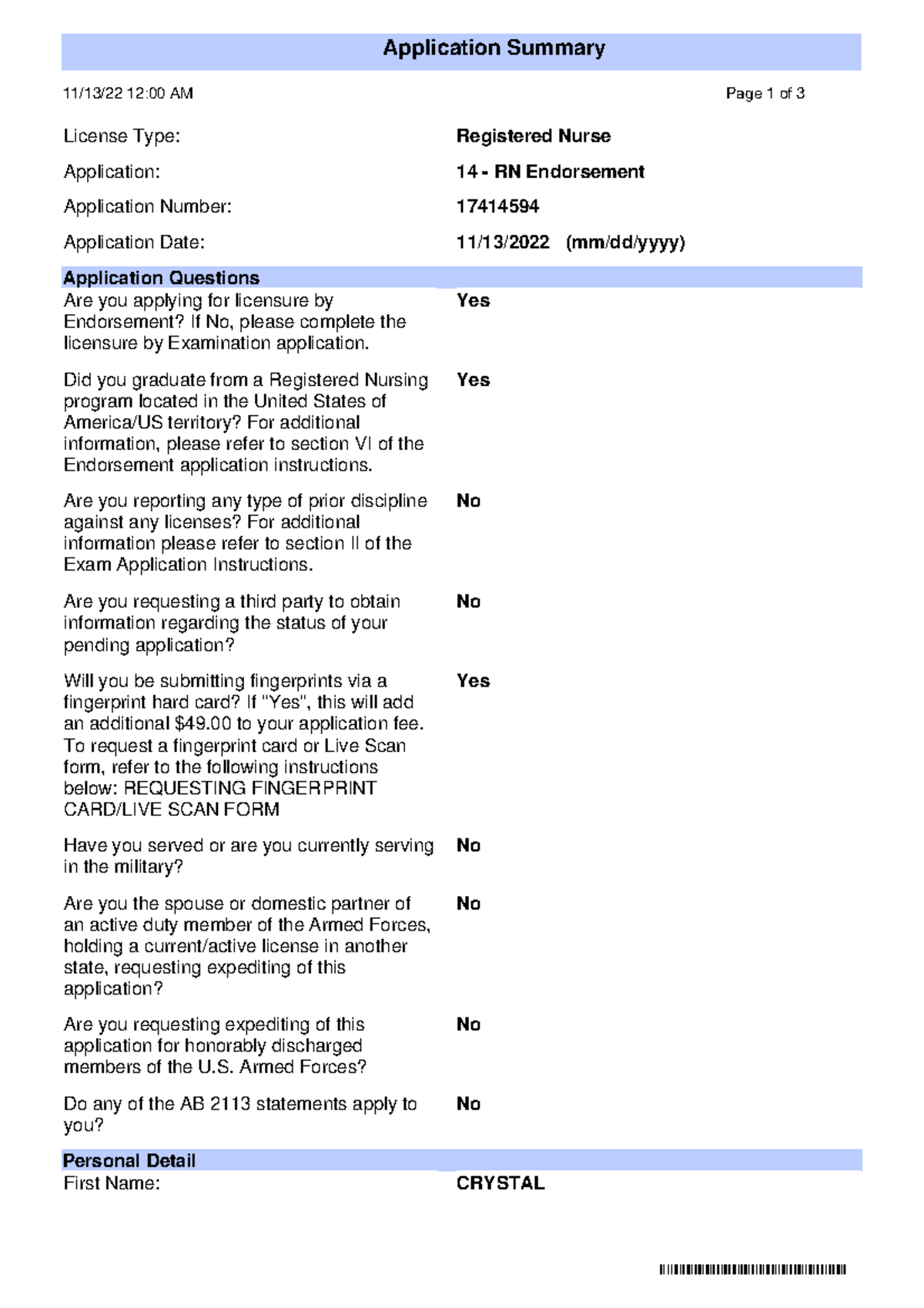 Summary PDF DATE221113000014 8849332886735725067 - Application Summary ...