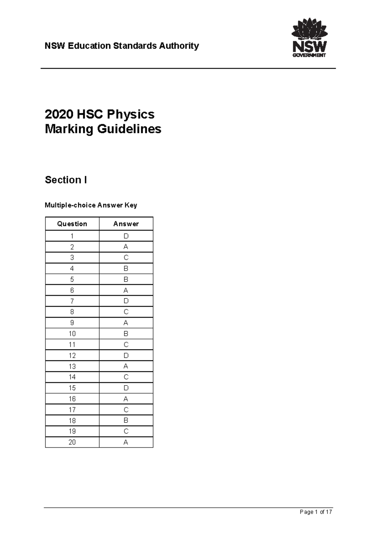 2020 hsc physics mg - HSc past papers - NSW Education Standards ...