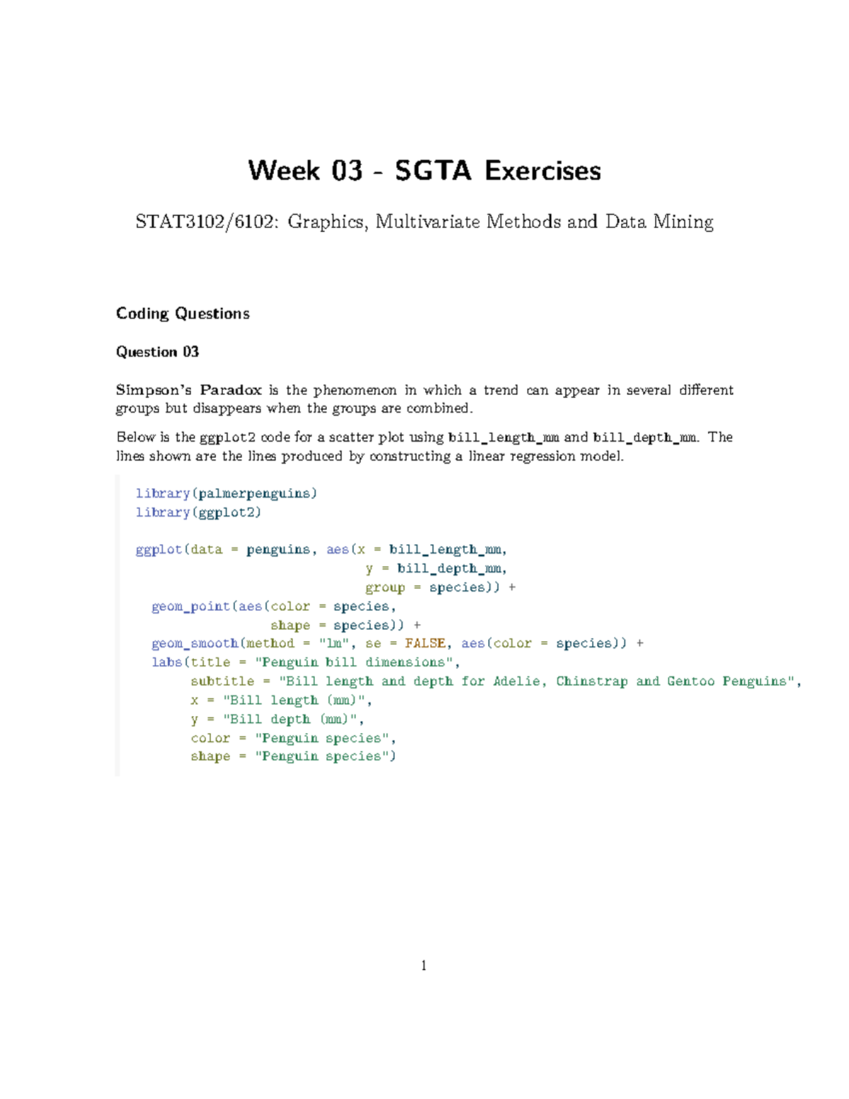 SGTA03-sol - WK 3 - SGTA solutions - Week 03 - SGTA Exercises STAT3102/6102: Graphics ...