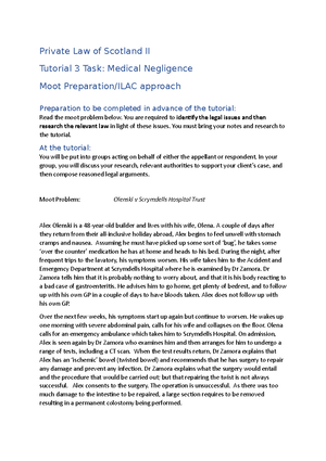 Mooting Example - In the Inner House of the Court of Sessions Between ...