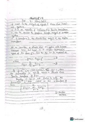 Dsap ch 4 - Dsap ch 1 2 3 4 5 - Digital signal analysis and processing - Studocu