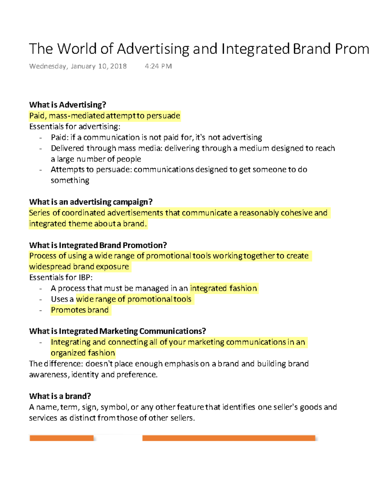 The World of Advertising and Integrated Brand Promotion - The World of ...