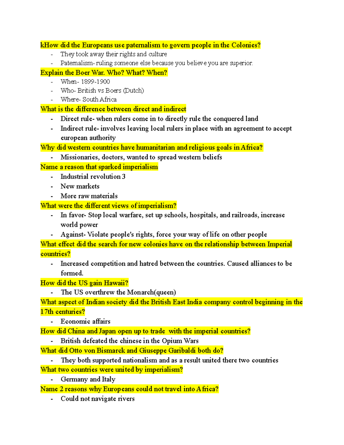 Industrialism and imperilism review jeopardy-2 - kHow did the Europeans ...