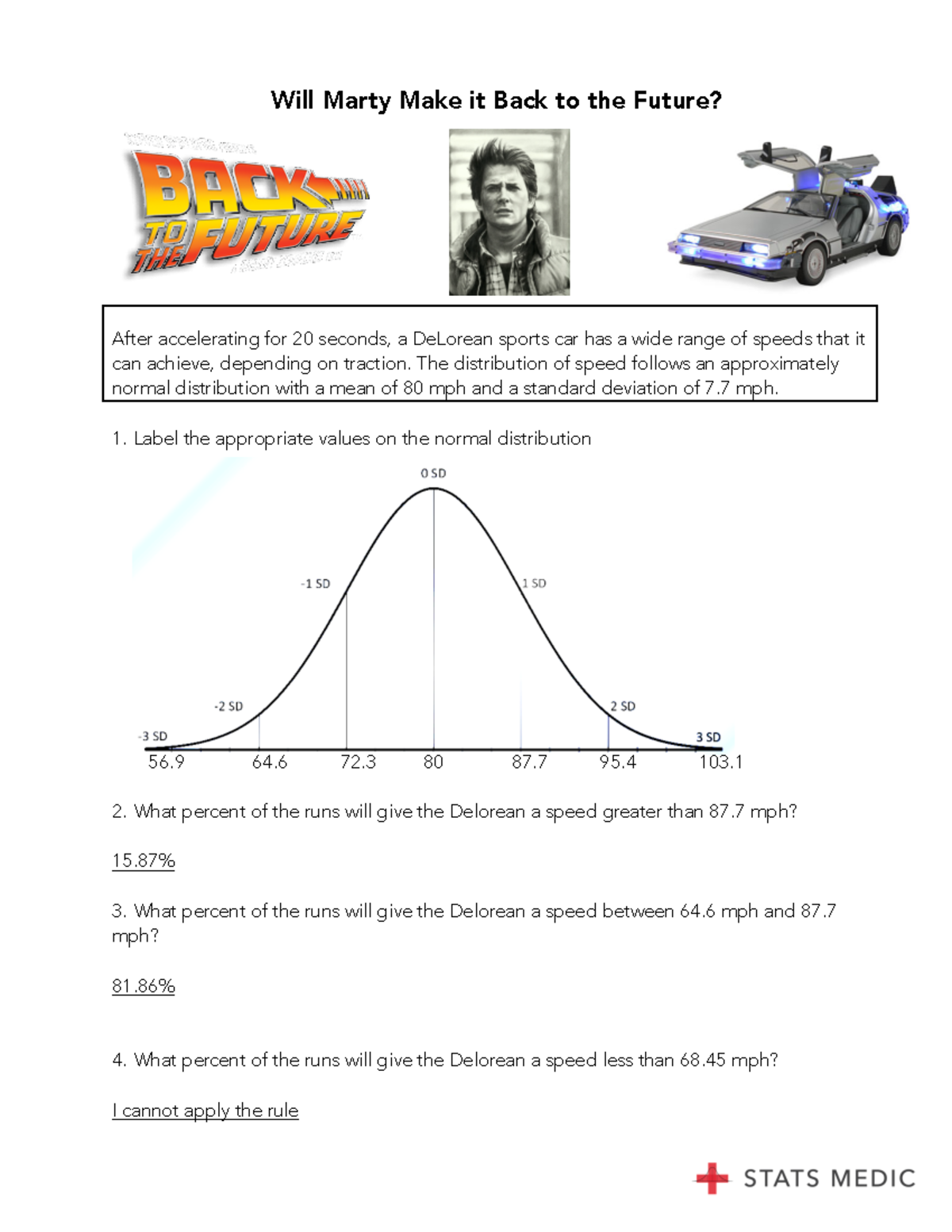 Bell Ringer Lesson 2 - hshsjsjs - Will Marty Make it Back to the Future ...