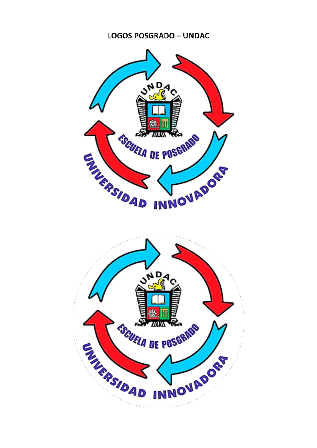 Logos Posgrado - Educación Superior - LOGOS POSGRADO - UNDAC LOGOS ...
