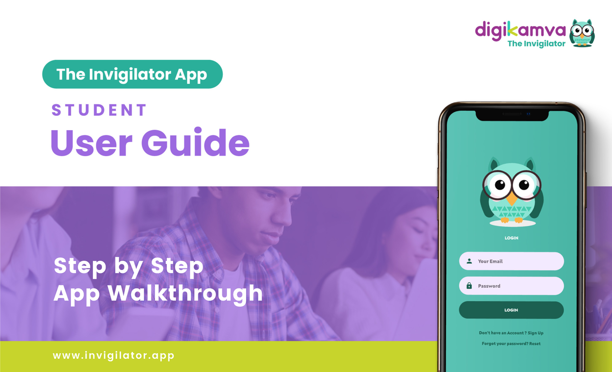 The Invigilator App - Student User Guide V1 - invigilator Step by Step ...