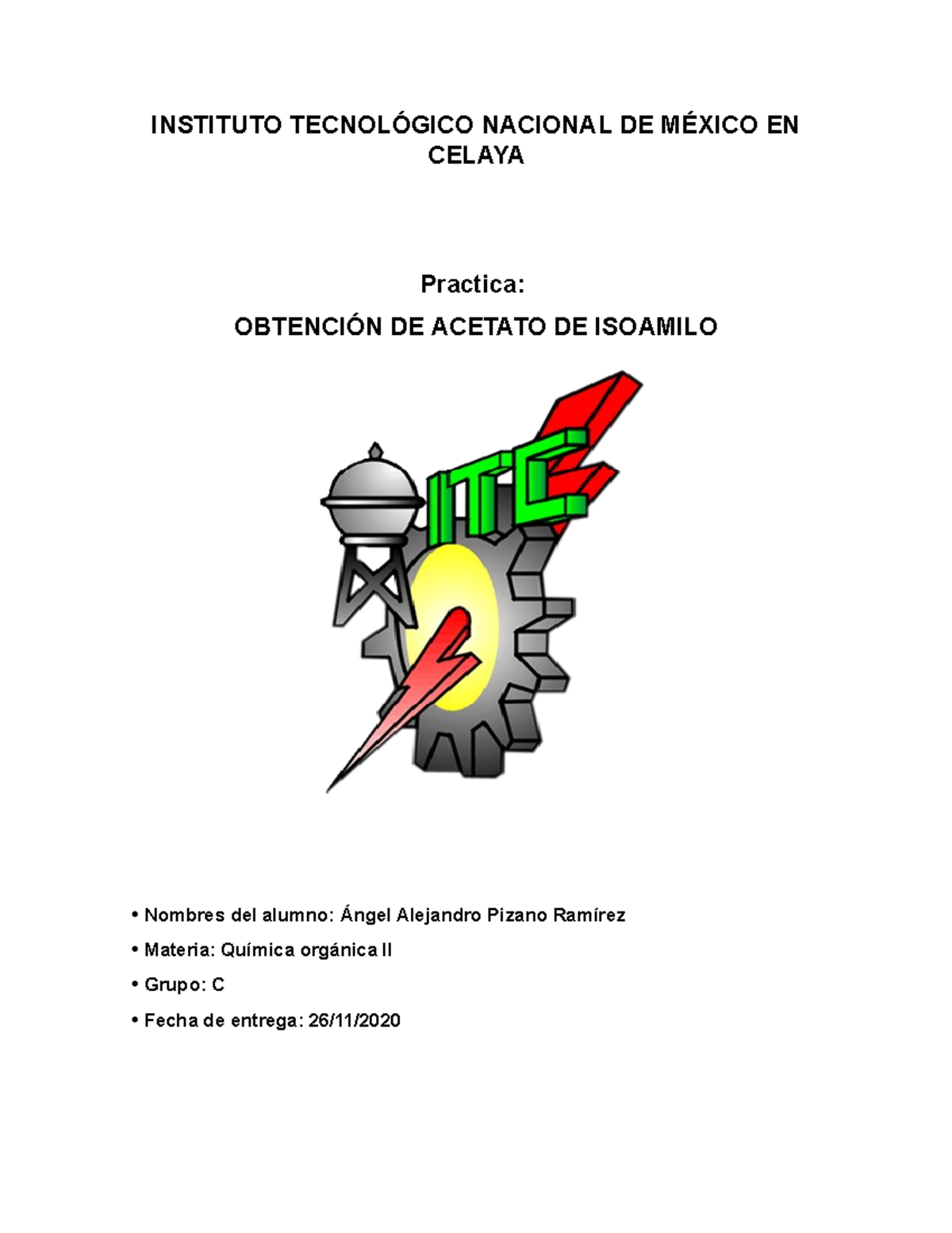 Practica 5 Pizano Angel - INSTITUTO TECNOLÓGICO NACIONAL DE MÉXICO EN ...