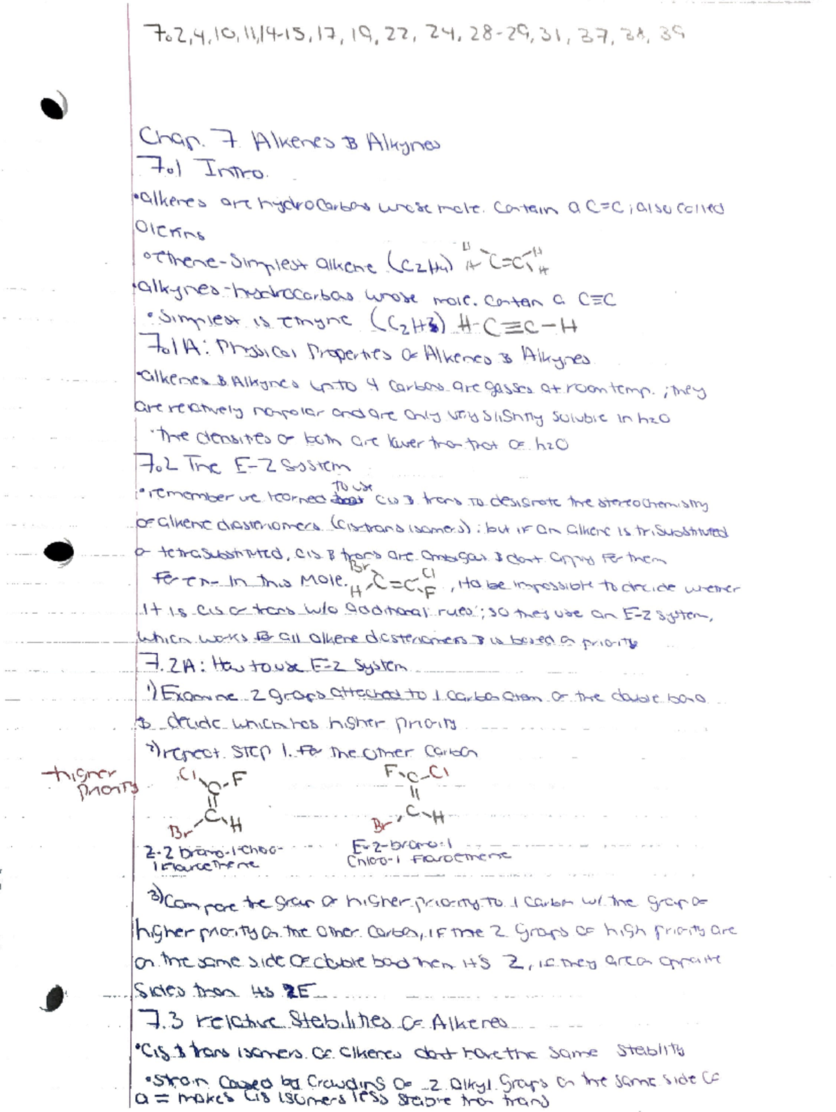 Chapter 7 notes - CHM 2210 - Studocu