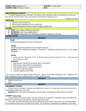 General Mathematics Performance TASK 2ND QT - ANTIPOLO CITY SENIOR HIGH ...