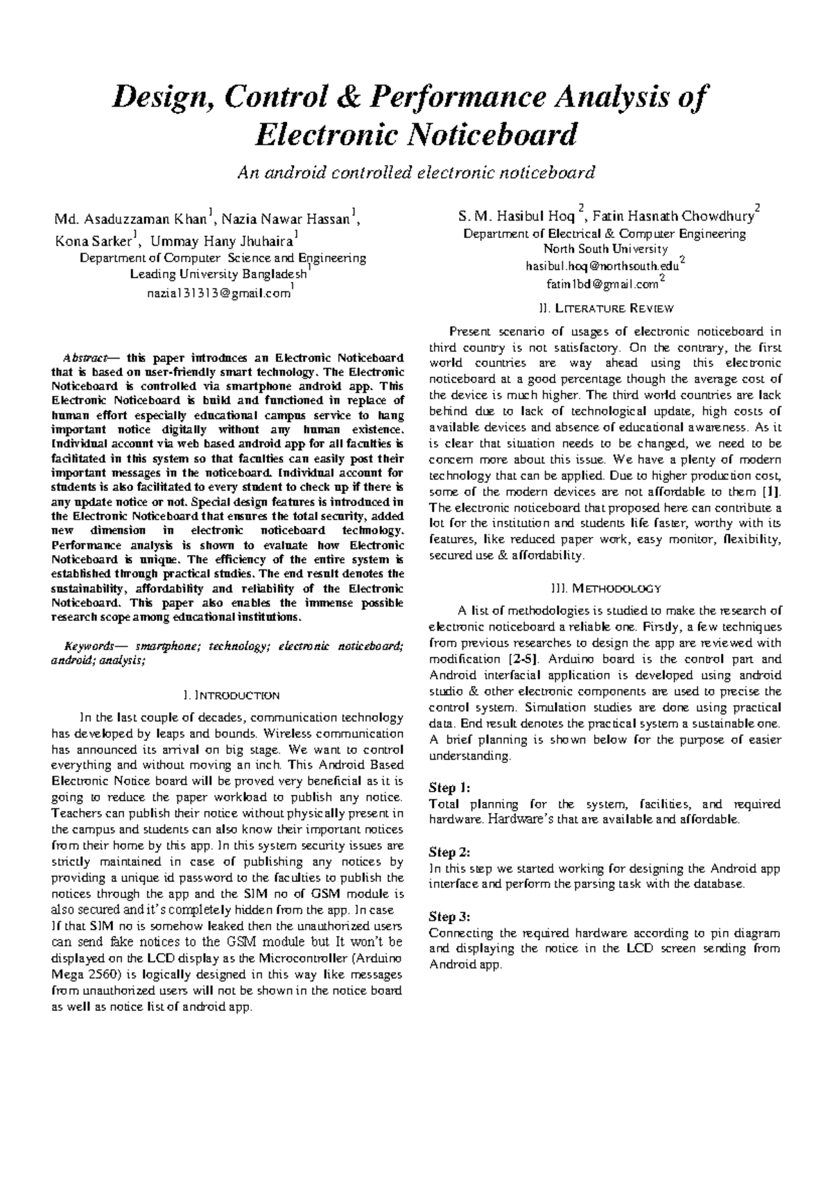 Electronic-Notice-Board - Design, Control & Performance Analysis of ...