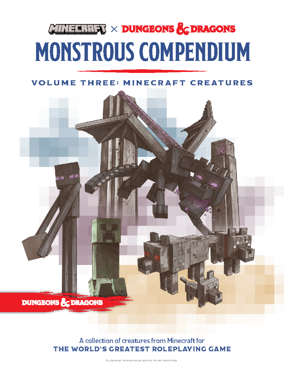 Minecraft Monstrous Compendium revised - × MONSTROUS COMPENDIUM ...