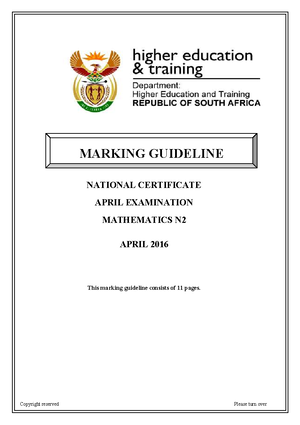 FREE Mathematics N2 Previous Papers Memos - Website: ekurhulenitech.co ...