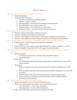 3. Genome pdf lecture - MICB 201 - UBC - Studocu