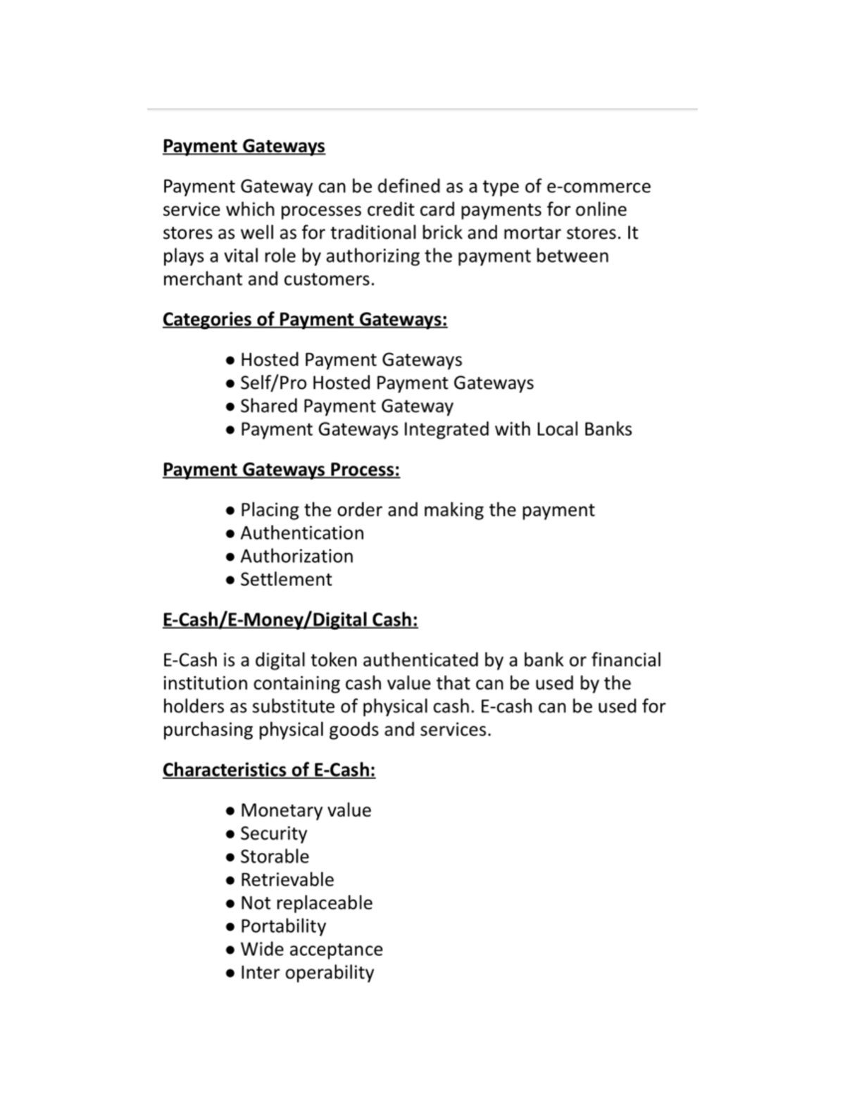 Digital payments - Payment gateways, process, online banking, services ...