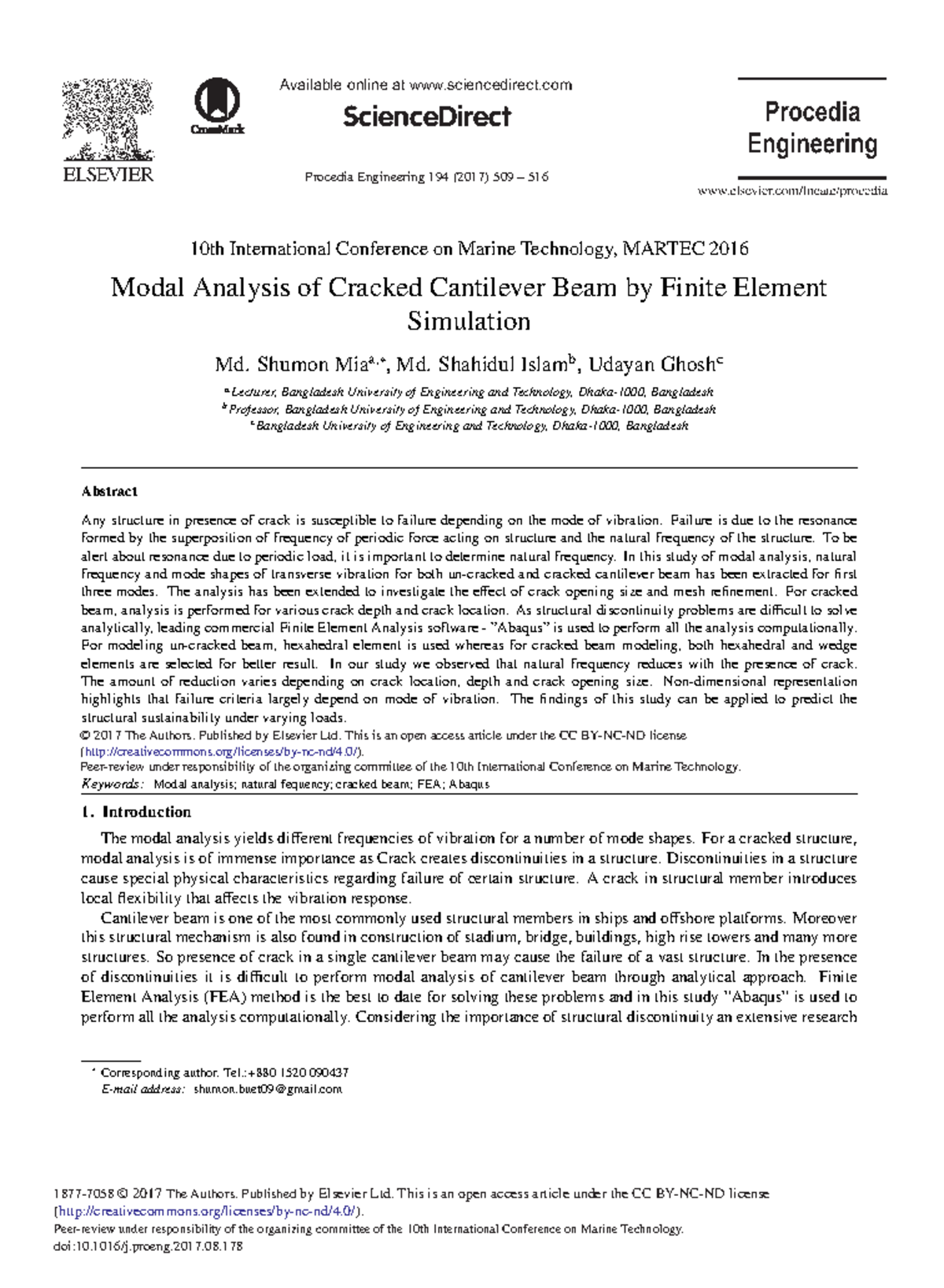 1-s2 - Procedia Engineering 194 ( 2017 ) 509 – 516 Available online at ...