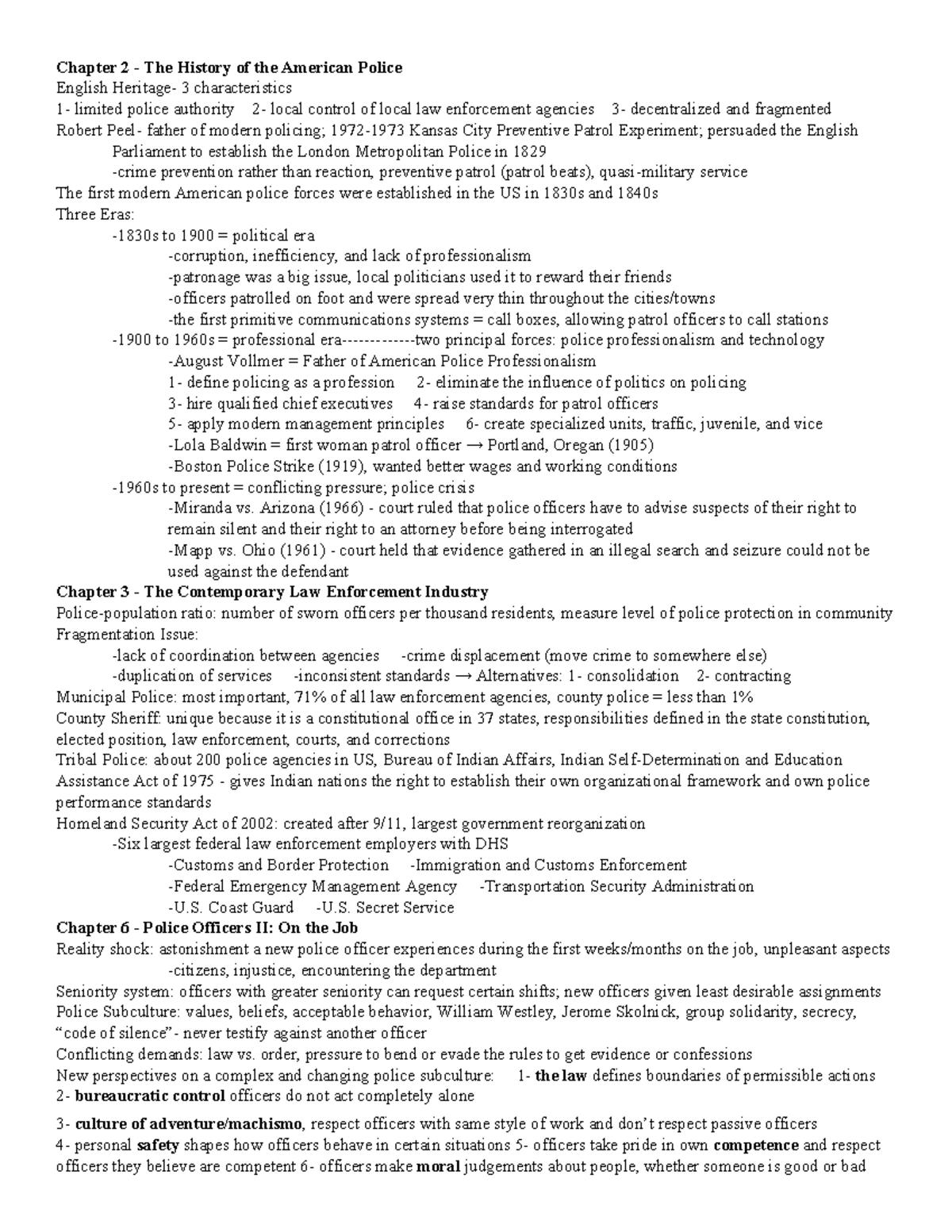 History of American Police Law Enforcement Industry and Police Officers ...