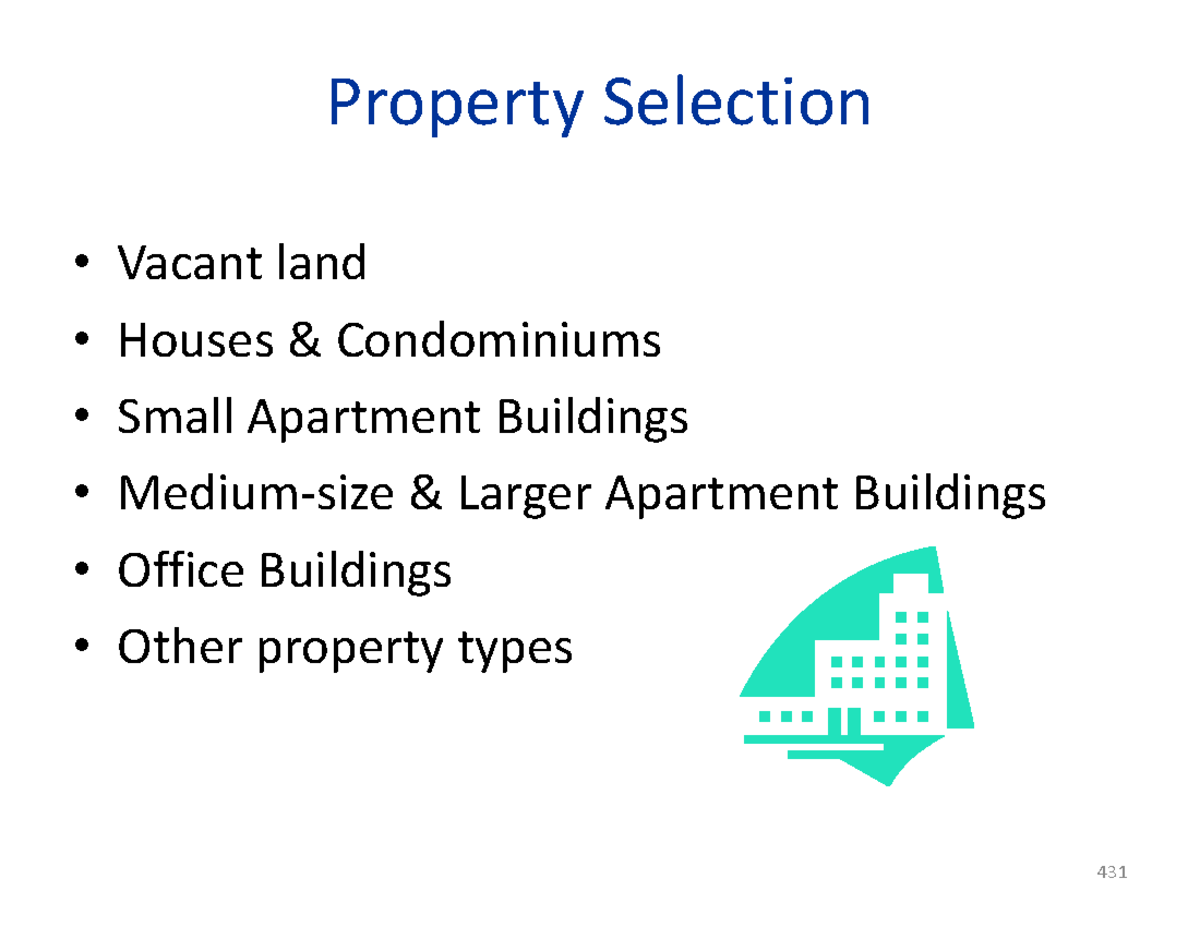 Real Estate 35 - Property Selection • Vacant land • Houses ...