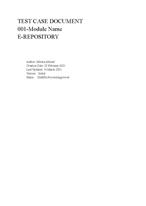 Lab 1 - Requirements Modelling Using USE CASE Diagram - SOFTWARE ...