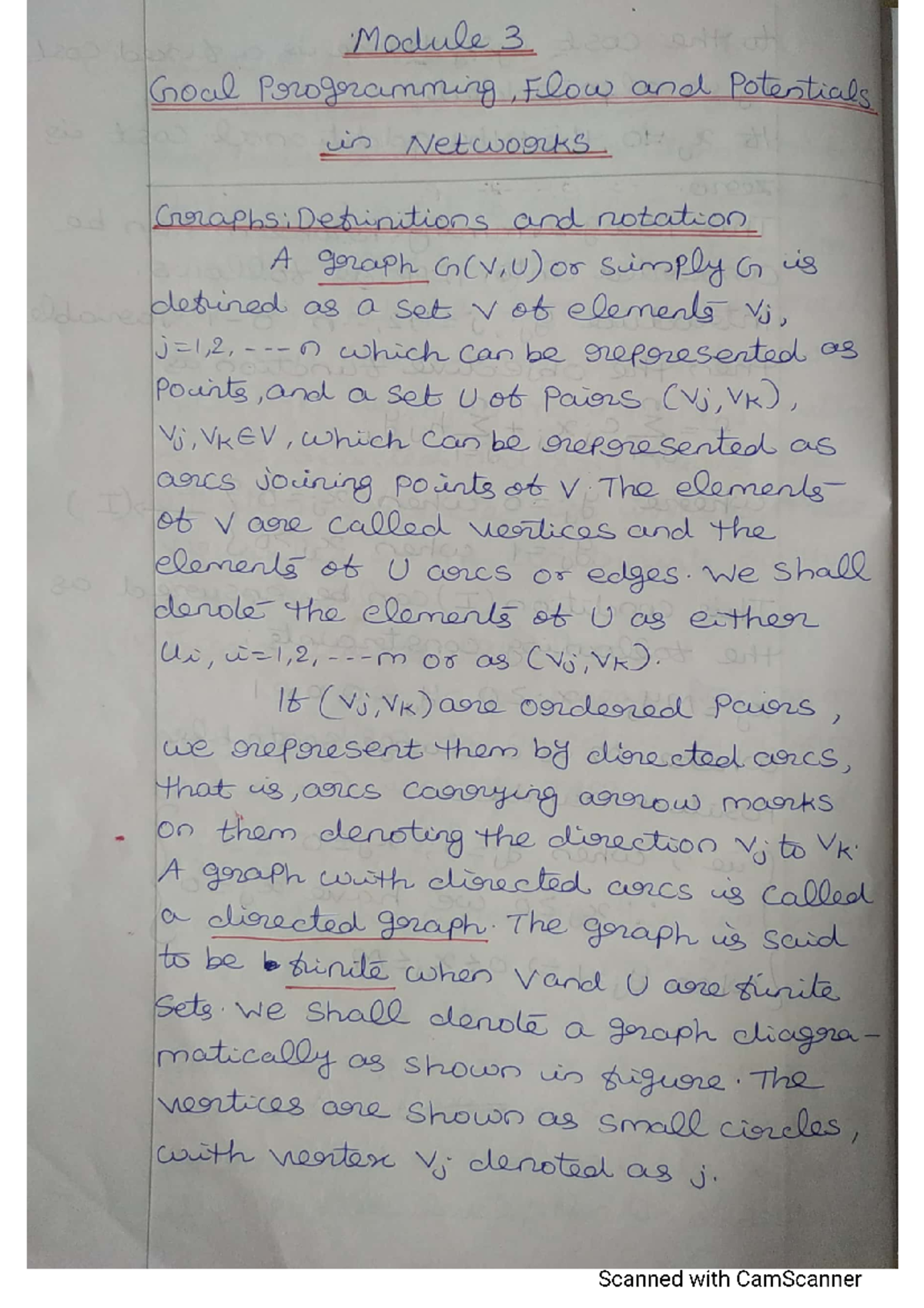 Goal programming,flow, potential of networks - Management optimization techniques - Studocu