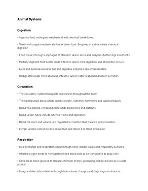 AP Bio Unit 1 Notes - Ch 1 6 kingdoms of life: Animal kingdom ...