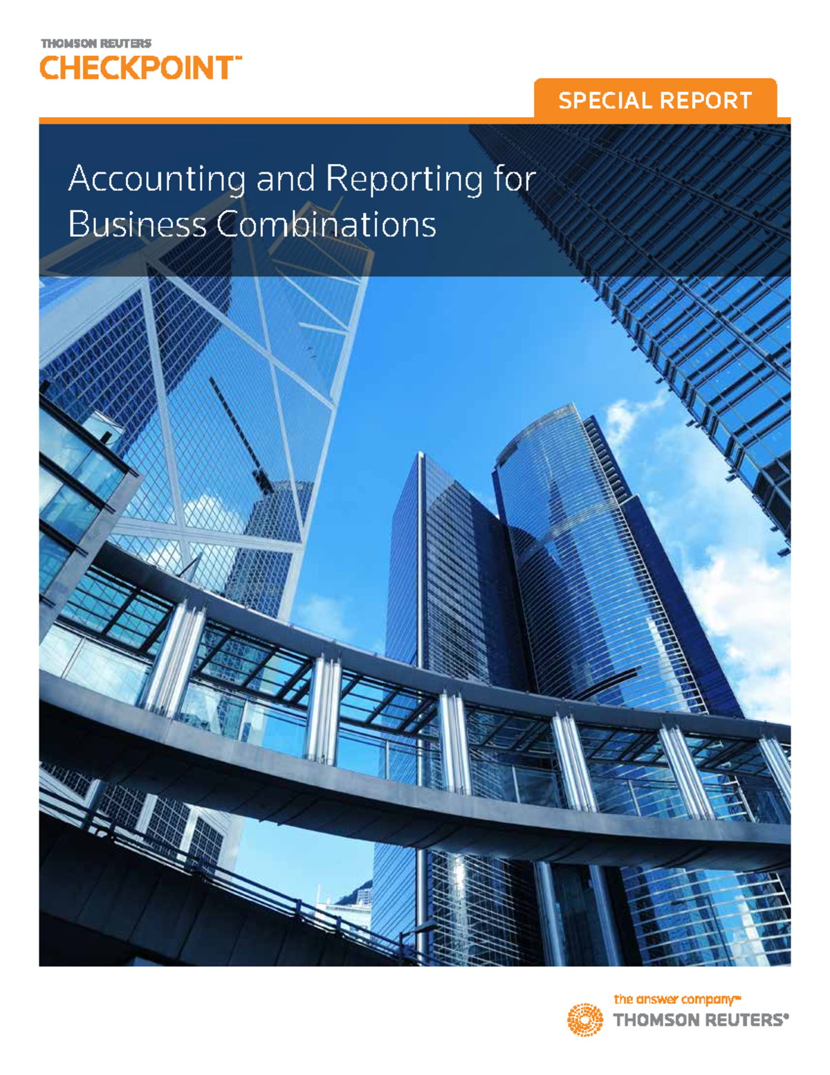 Business combinations special report - SPECIAL REPORT Accounting and ...