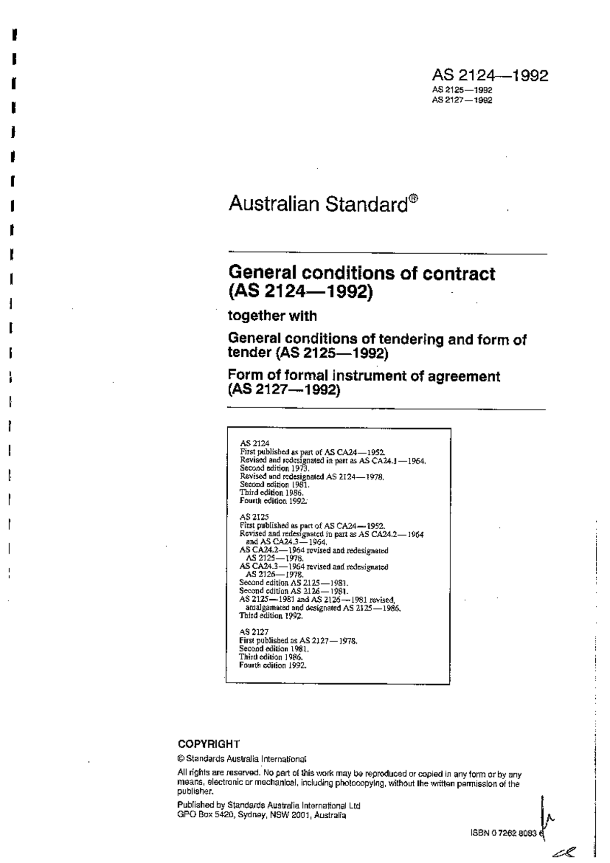 AS2124 Contract - CPC40110 - Studocu
