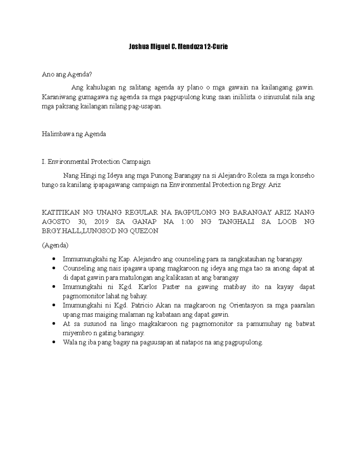 Filipino Lessons to teach for the upcoming 2020/2021 School Year ...