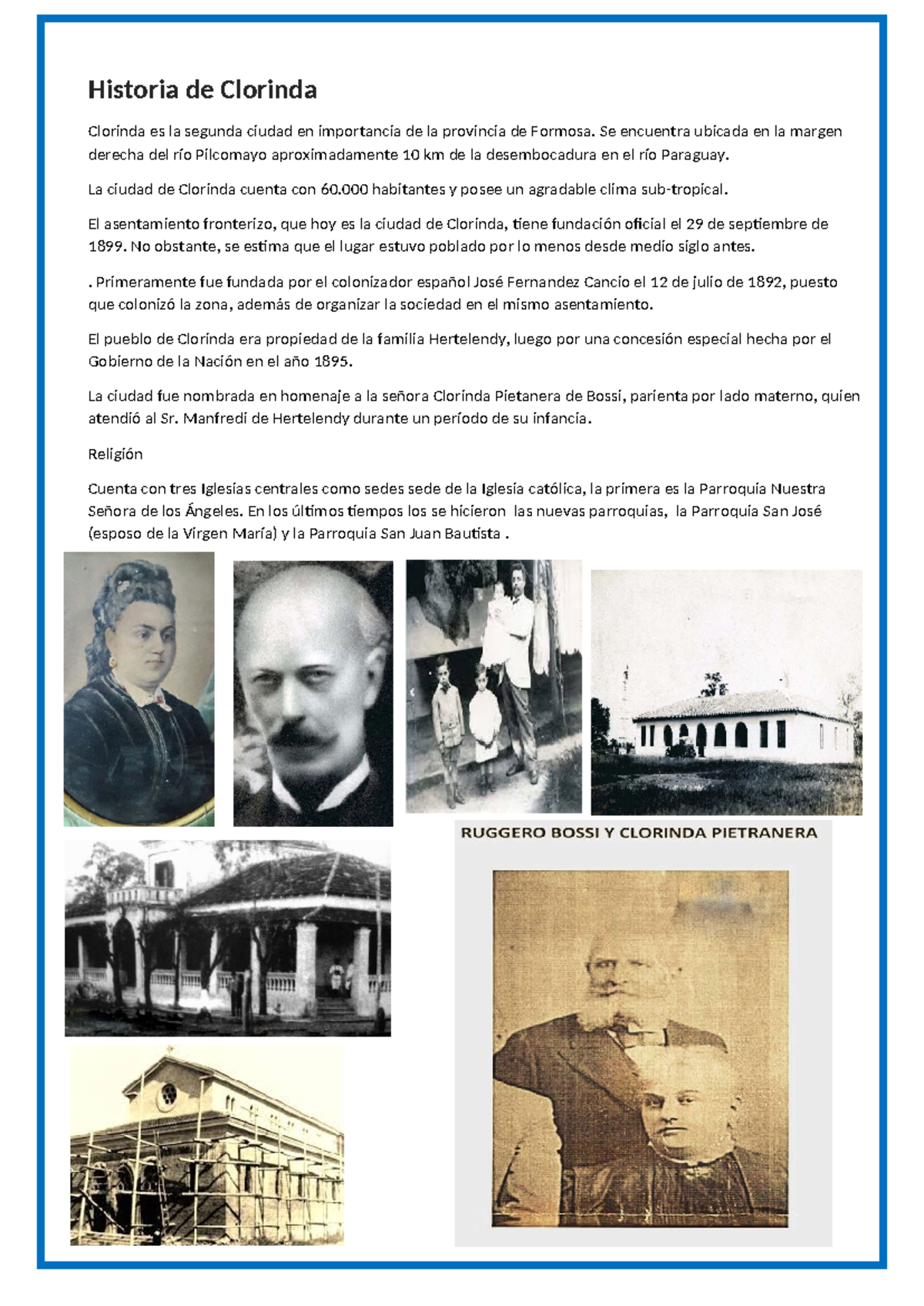 Historia de Clorinda.tp resumido - Historia de Clorinda Clorinda es la ...