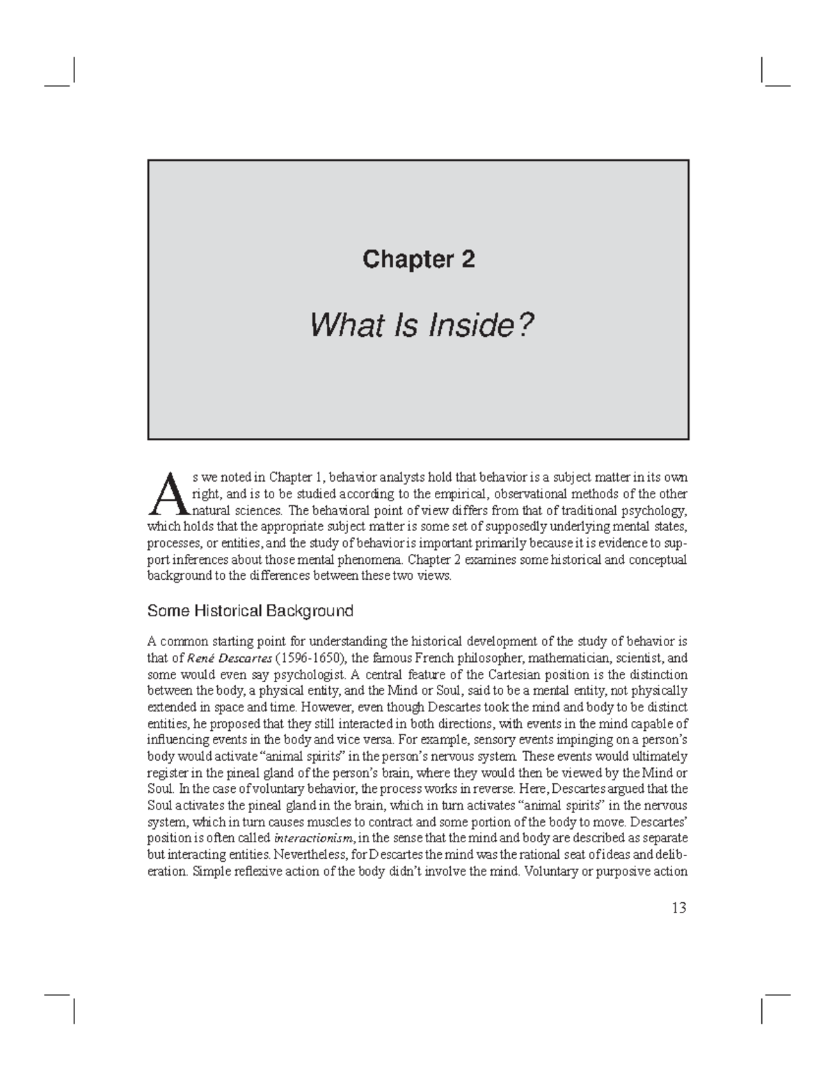 Moore, J. (2015 ). What is inside - Chapter 2 What Is Inside? 13 A s we ...