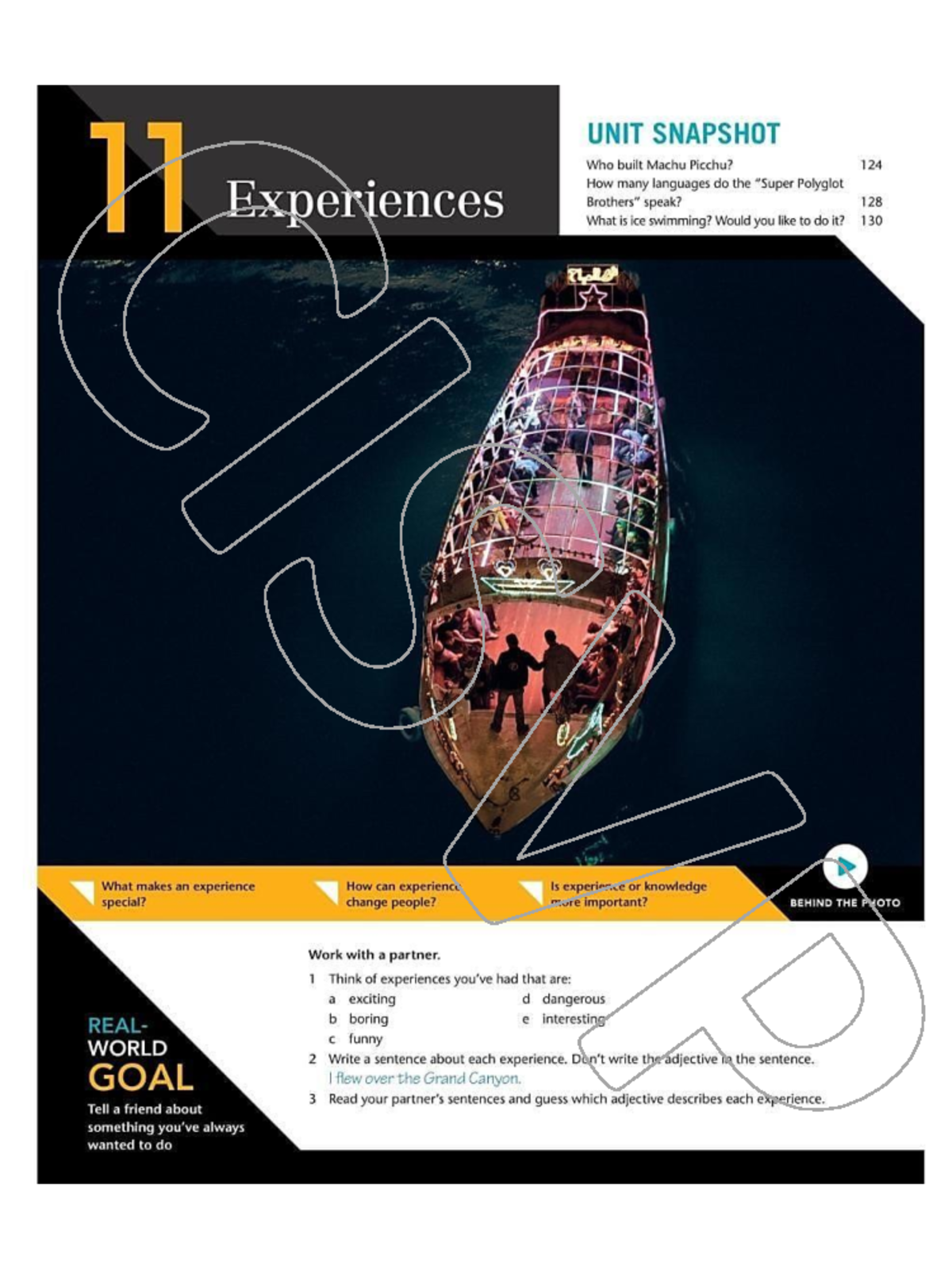 Level 1 W-A Unit 11 Actualizada - Inglés - Studocu